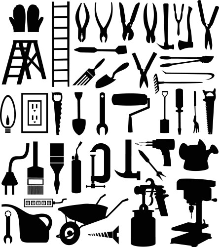 Tools Royalty Free Vector Image - VectorStock