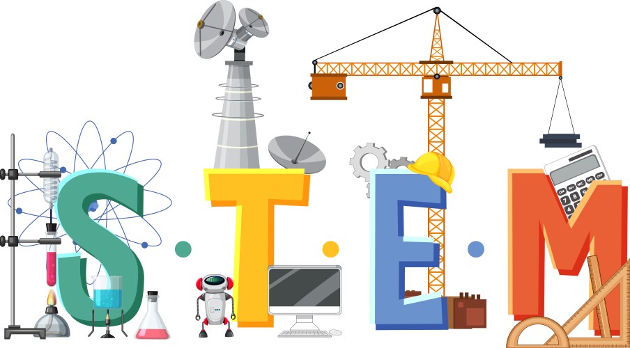 Stem education logo Vector Images & Graphics for Commercial Use ...