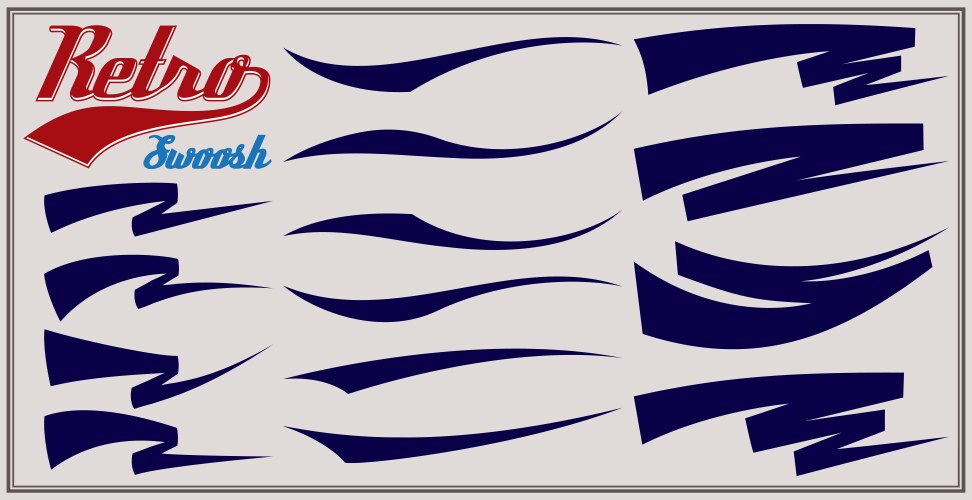 Baseball Swash Vector Images (over 320)