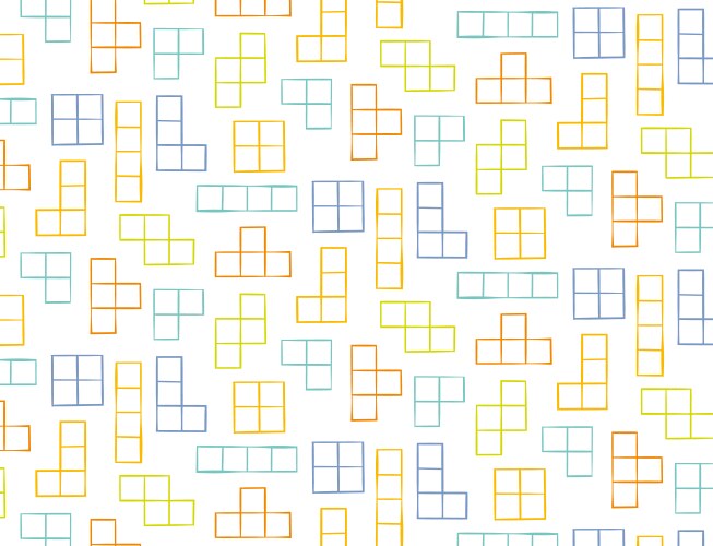 Tetris Game Texture Vector Images (over 260)