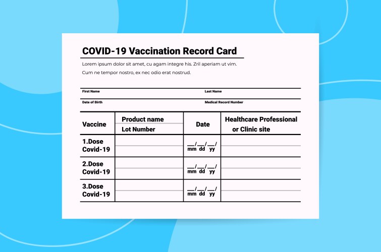 Vaccination Card Vector Images (over 2,600)