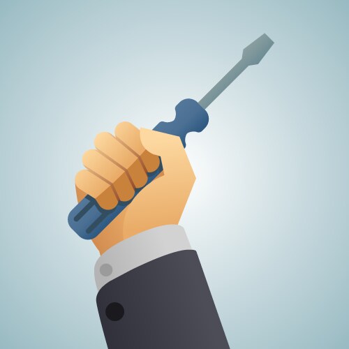 Hand hammer icon Royalty Free Vector Image - VectorStock