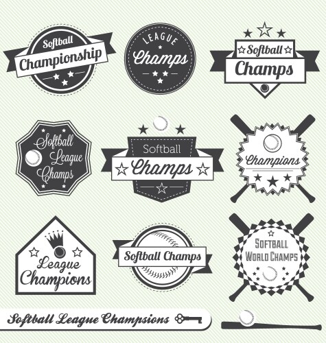 Softball Vector Images (over 16,000)