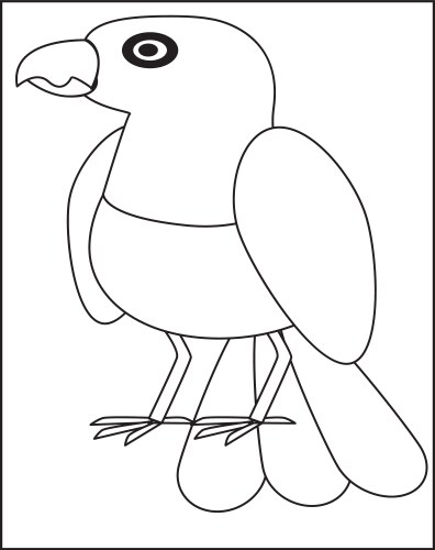 Parrot Bird Outline Vector Images (over 4,100)