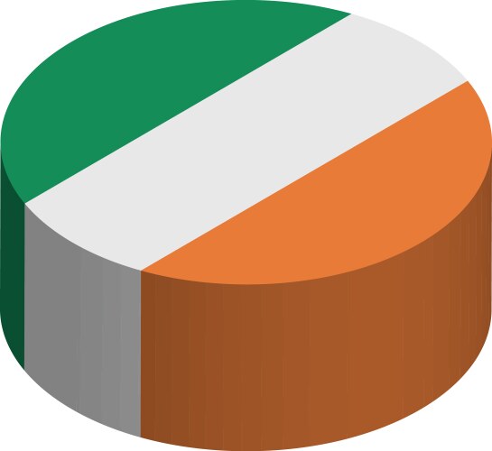Ireland Flag Round Vector Images (over 780)