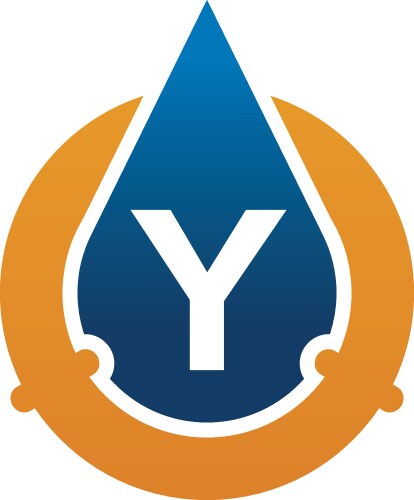 Water drop logo template Royalty Free Vector Image