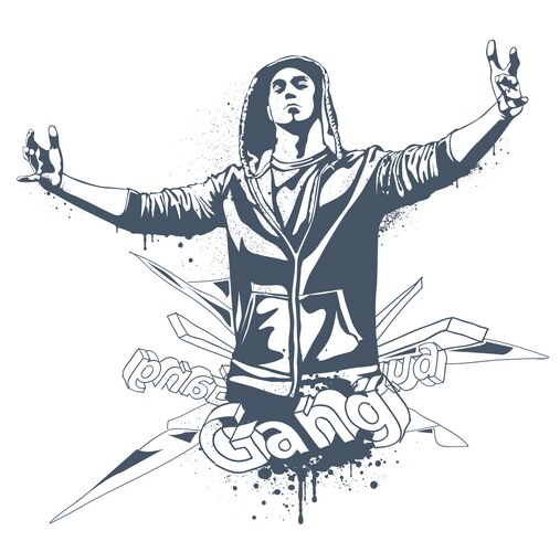 Gangster Drawings Vector Images (over 2,800)