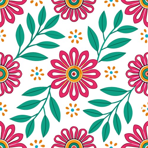 Fiesta Floral Vector Images (over 4,900)