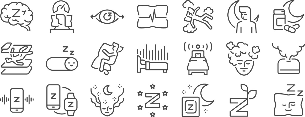 Sleep Tracking Vector Images (over 620)