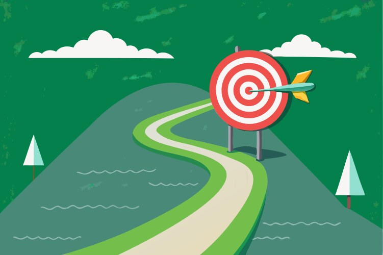 Project milestone roadmap path to success – Royalty-Free Vector ...