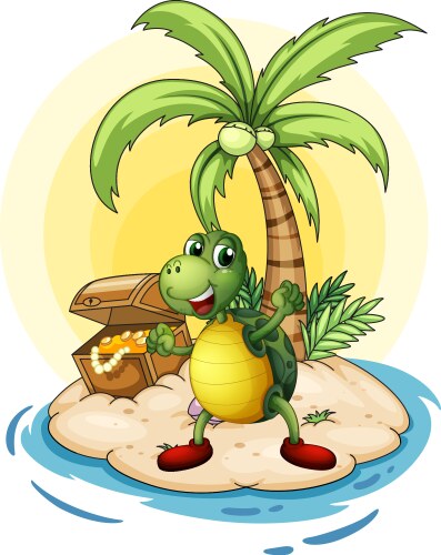 Treasure island Royalty Free Vector Image - VectorStock