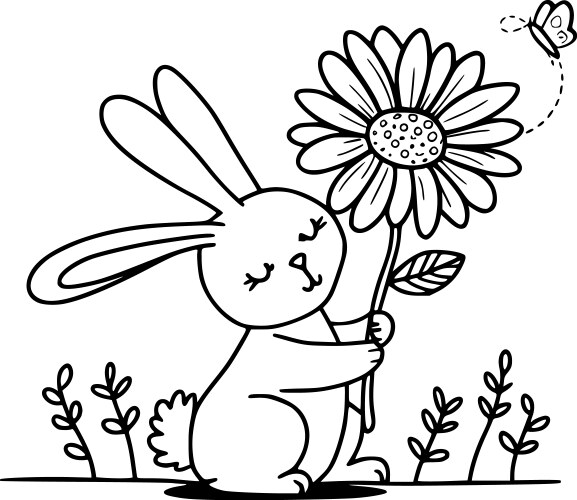 Forest animals plotter svg file Royalty Free Vector Image