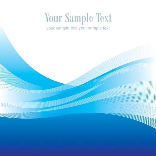 Blue abstract background Royalty Free Vector Image