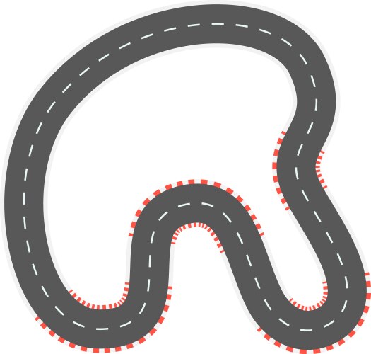Race Track Top View Vector Images (over 1,000)