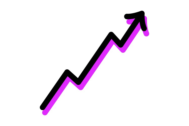 Check mark highlight note sticker design Vector Image