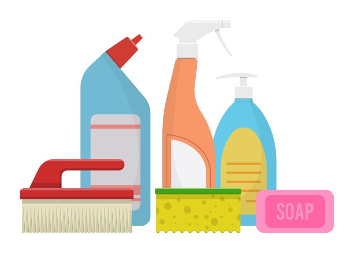 Cartoon Cleaning Supplies Vector Images (over 4,300)
