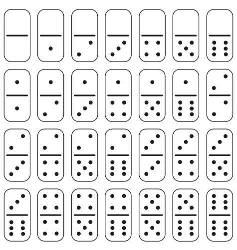 Dominos Vector Images (over 7,500)