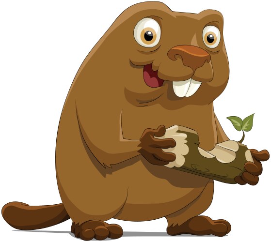Beaver Royalty Free Vector Image - VectorStock