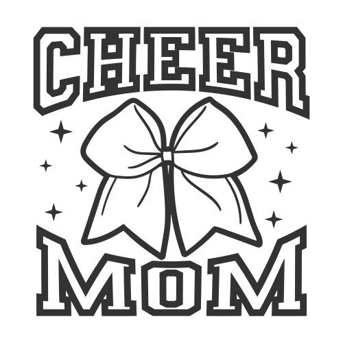 Cheer Bow Drawing
