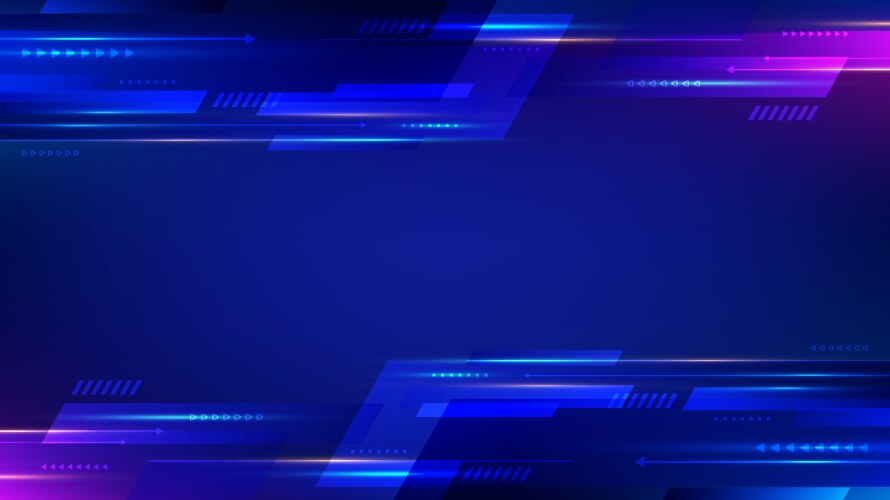 Abstract blue purple and pink tech background Vector Image