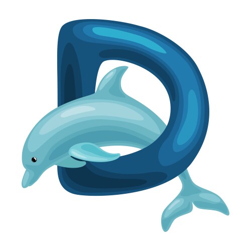 Animal Alphabet Set for Kids - ABC Learning Vector Image