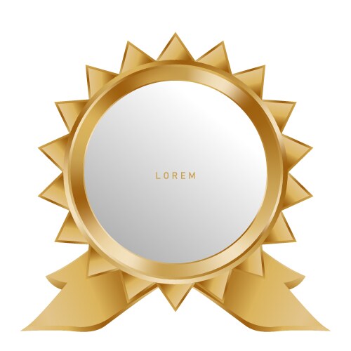 Label loop background for inserting your text Vector Image