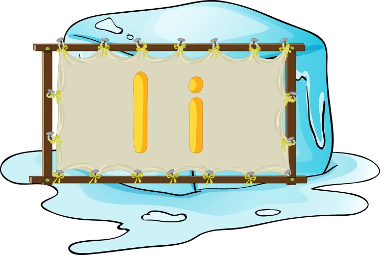 Alphabet letter b-bag Royalty Free Vector Image