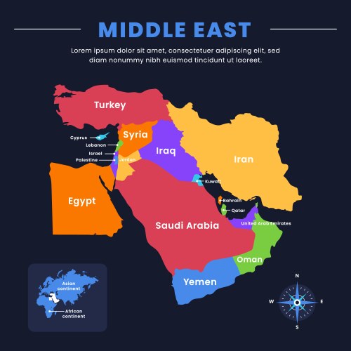 Flat design maps infographic Royalty Free Vector Image