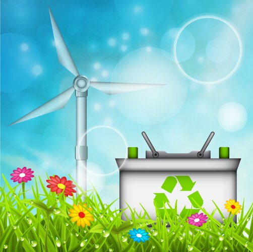 Eco concept Royalty Free Vector Image - VectorStock