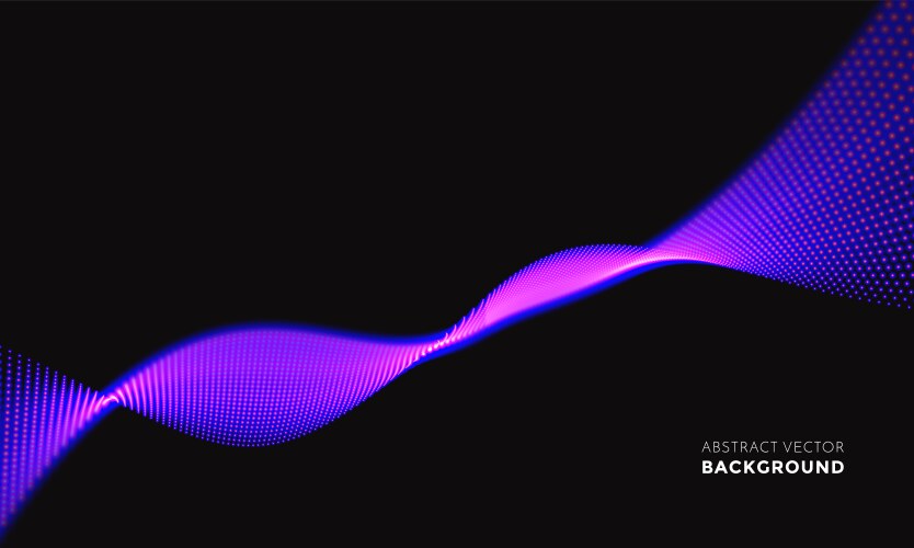 Visual effect lighting in shades of purple Vector Image