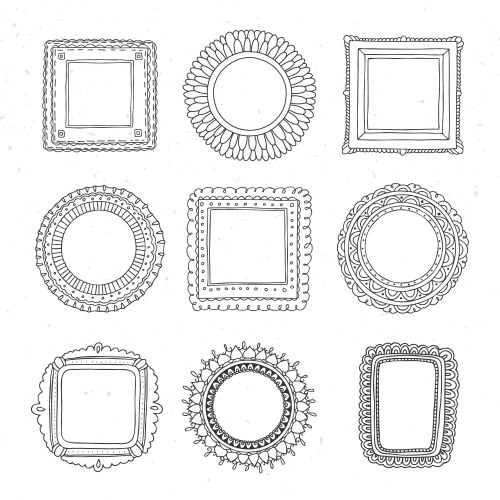 Picture Frame Outline Vector Images (over 24,000)