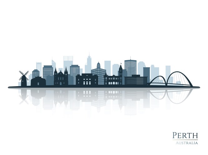 Perth Skyline Vector Images (over 140)