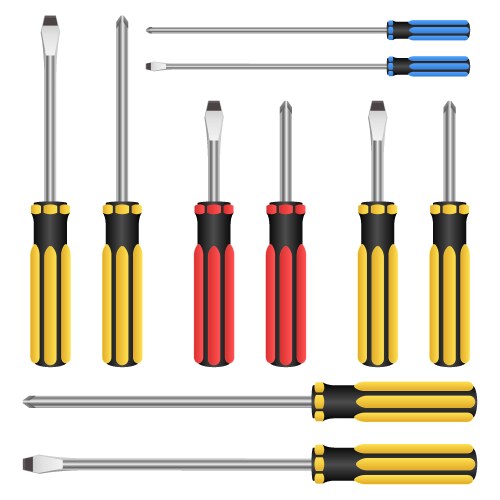 Screwdriver Royalty Free Vector Image - VectorStock