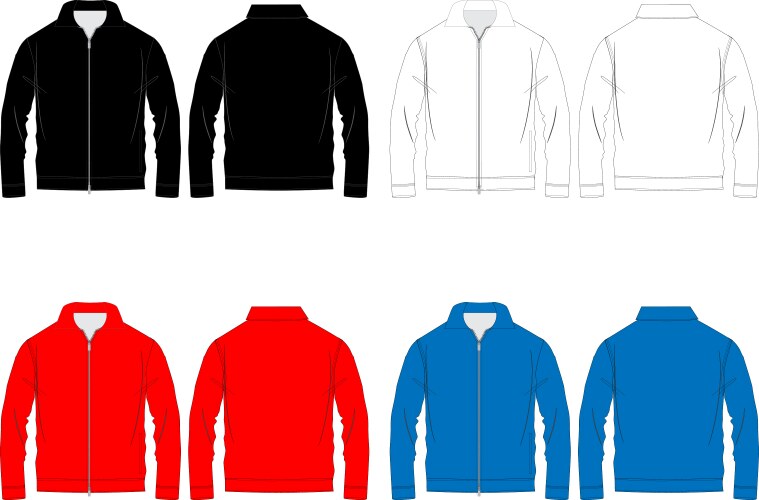 Jacket Template Vector Images (over 16,000)