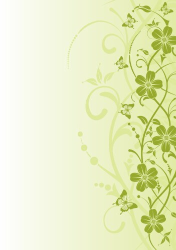 Floral frame Royalty Free Vector Image - VectorStock