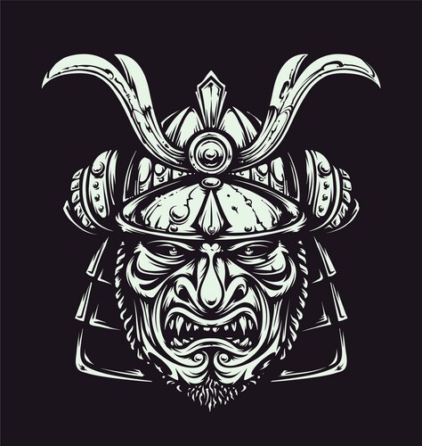Samurai Mask Vector Images (over 5,500)