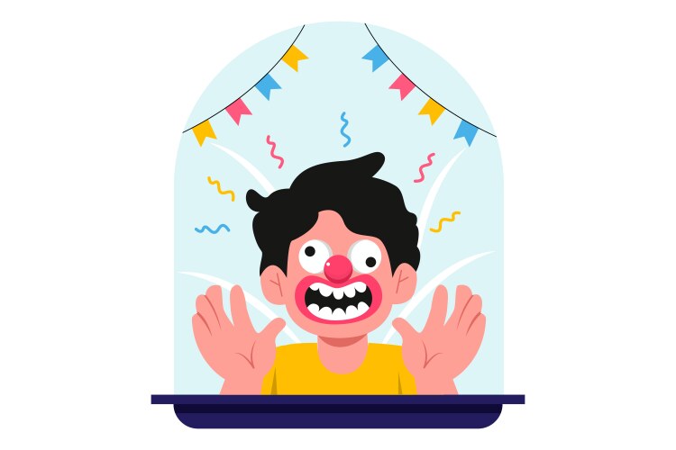 April fools surprise jokes flat design Royalty Free Vector