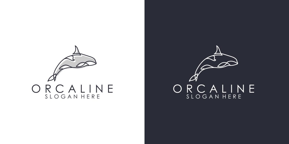Orca Outline Vector Images (over 520)