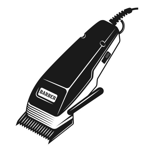 Hair clipper color icon electric trimmer Vector Image