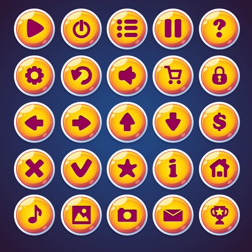 Seamless texture with buttons Royalty Free Vector Image