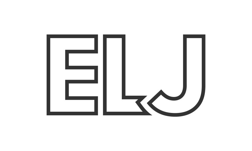 Foi logo design template with strong and modern Vector Image