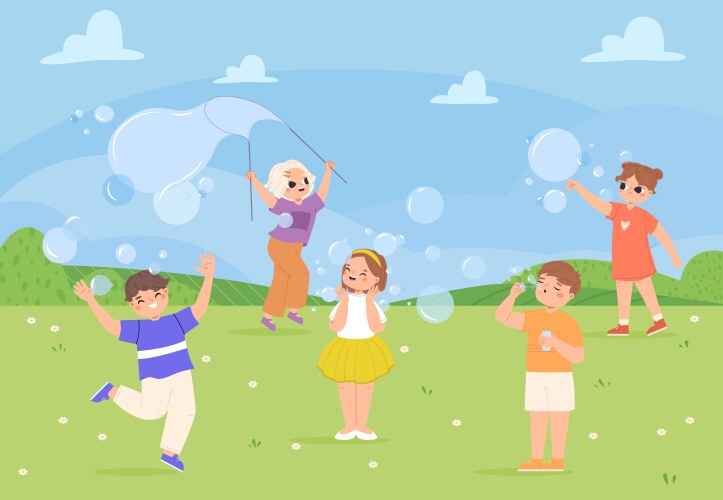 Spring Kids Vector Images (over 57,000)