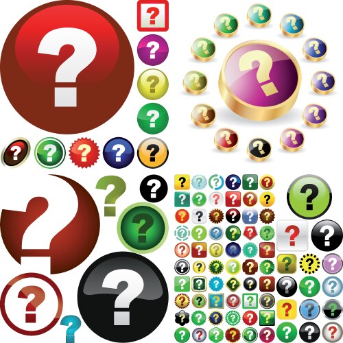 Question Vector Images (over 130,000)