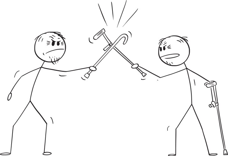 Fight Draw Stickman Vector Images (over 220)