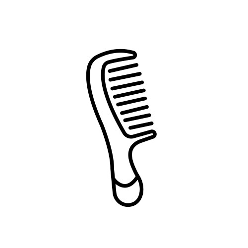Outline of a Comb Vector Images (over 15,000)