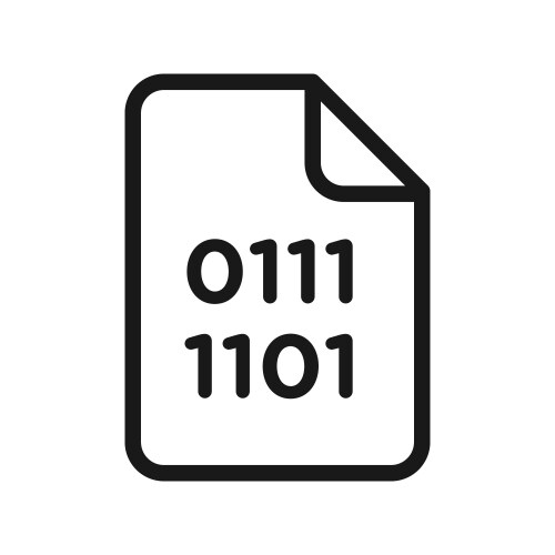 Binary Numbers Clipart Vector Images (64)