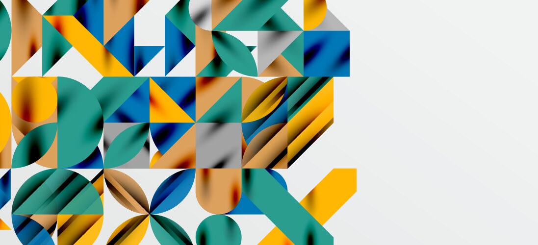 Geometric neo patterns abstract background for Vector Image