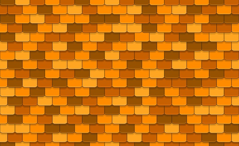 Roof Seamless Shingles Vector Images (over 180)
