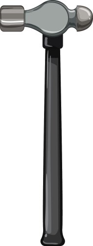 Craftsmanship masons hammer cartoon Royalty Free Vector