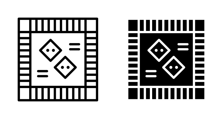 Game board icon Royalty Free Vector Image - VectorStock